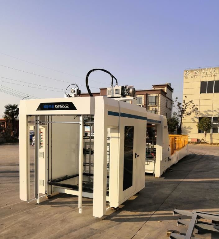 1450 1650 Paper Mounting Machine Automatic Corrugated And Cardboard ...