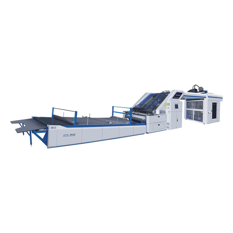 GFS1500 Automatic Corrugated Laminating Machine Top Sheet Aligner 200m ...