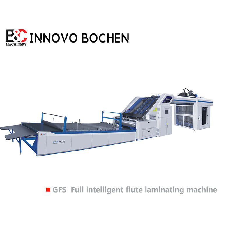 Full Automactic GFS1500 High Speed Corrugated Board Flute Laminator ...