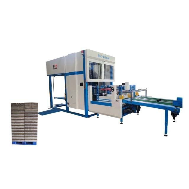 Auto Cartoon Box Flute Paper Laminating Machine With Flip Flop Stacker