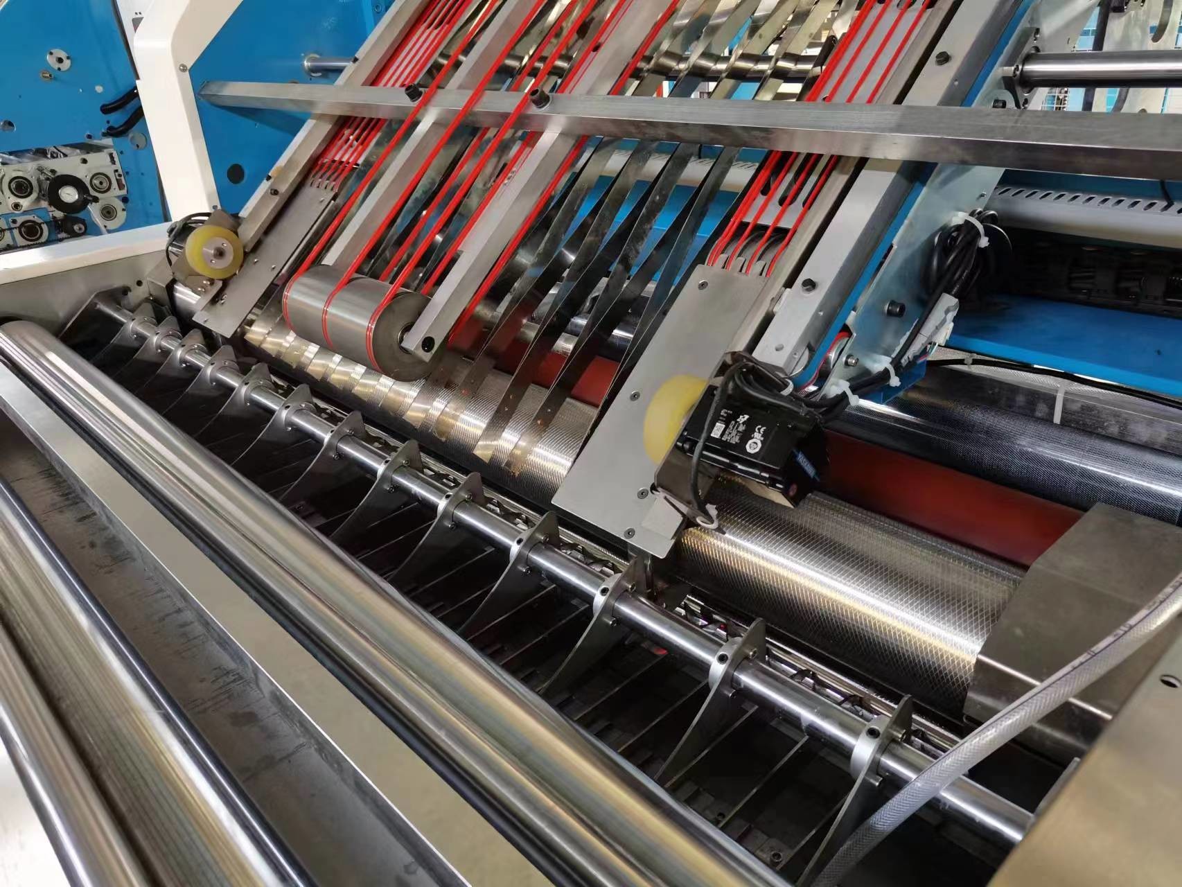 Corrugated High Speed Flute Laminator Machine 1500x1500mm 3 Layer 5 Ply ...