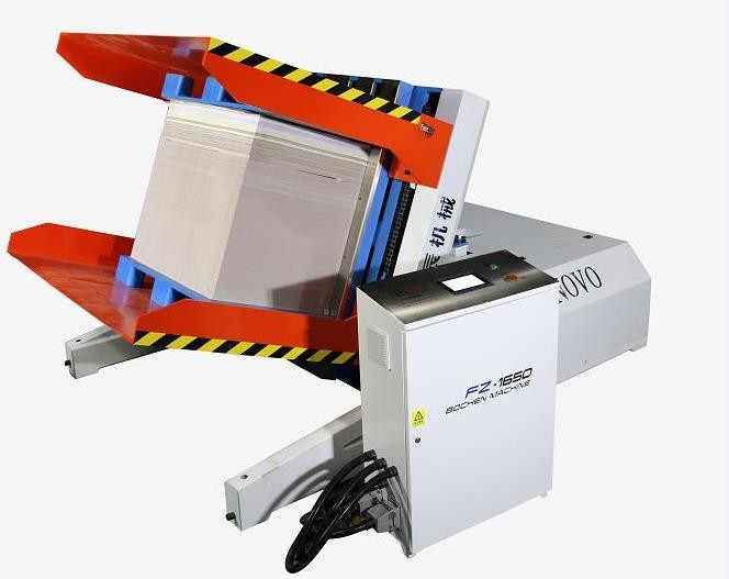 Automatic Paper Pallet Pile Turning Turner Machine With Aligning And ...